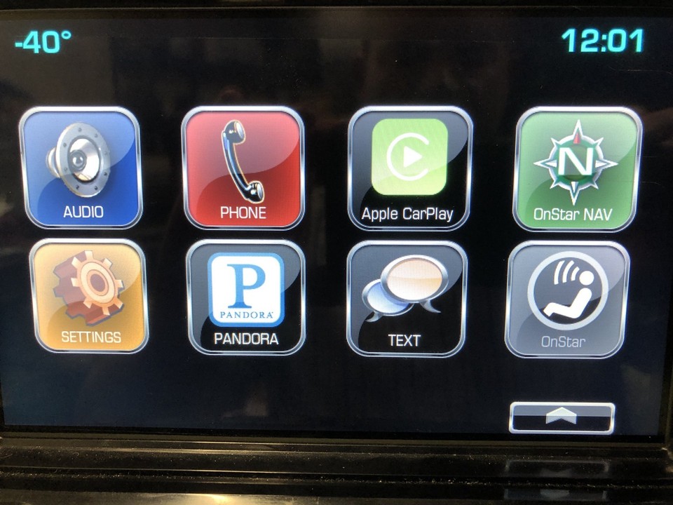 2014-15 GM GMC Chevy factory Apple Carplay conversion kit for Silverado ...