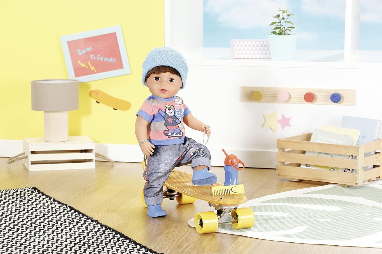 BABY Born Soft Touch Brother 43cm Doll & Accessories Set New Kids Xmas ...
