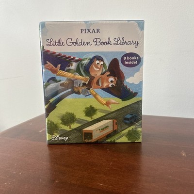 Disney Pixar Little Golden Book Library Collection: 8 Books ...