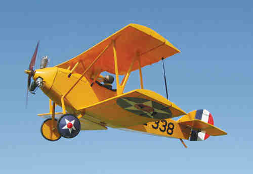 Sperry Messenger Single Seat Communications Biplane Wood Model Large | eBay