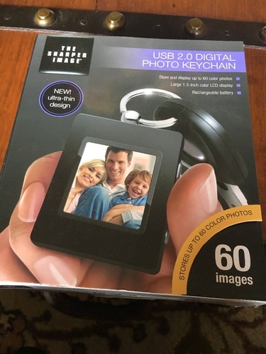 The Sharper Image USB 2.0 Digital Photo Keychain | eBay
