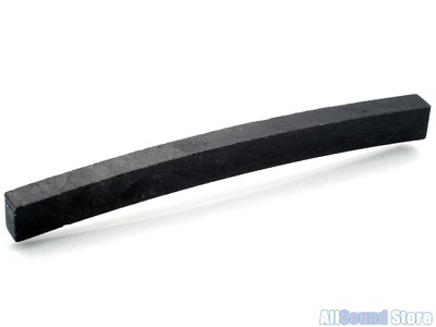 NEW - Curved Graphite Unslotted Nut Blank for Fender® Guitars - BLACK ...
