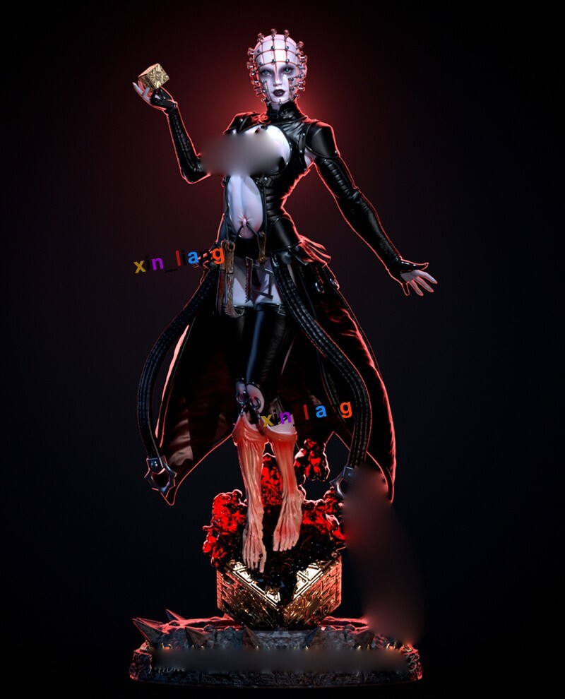 1/8 26CM Pinhead Lady 3D Print Figure GK Model Kit Unpainted ...