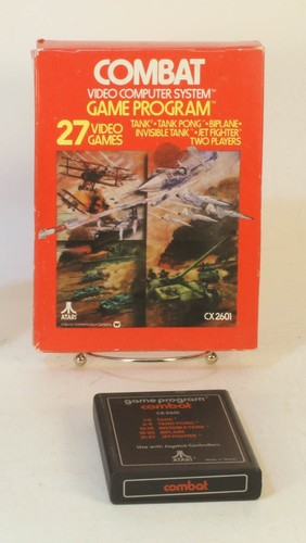 Vintage Boxed Atari 2600 game Combat Tested & Working | eBay