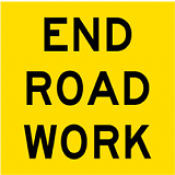 End Road Work - Multi-message Sign | Multi-Message Traffic Signs | eBay