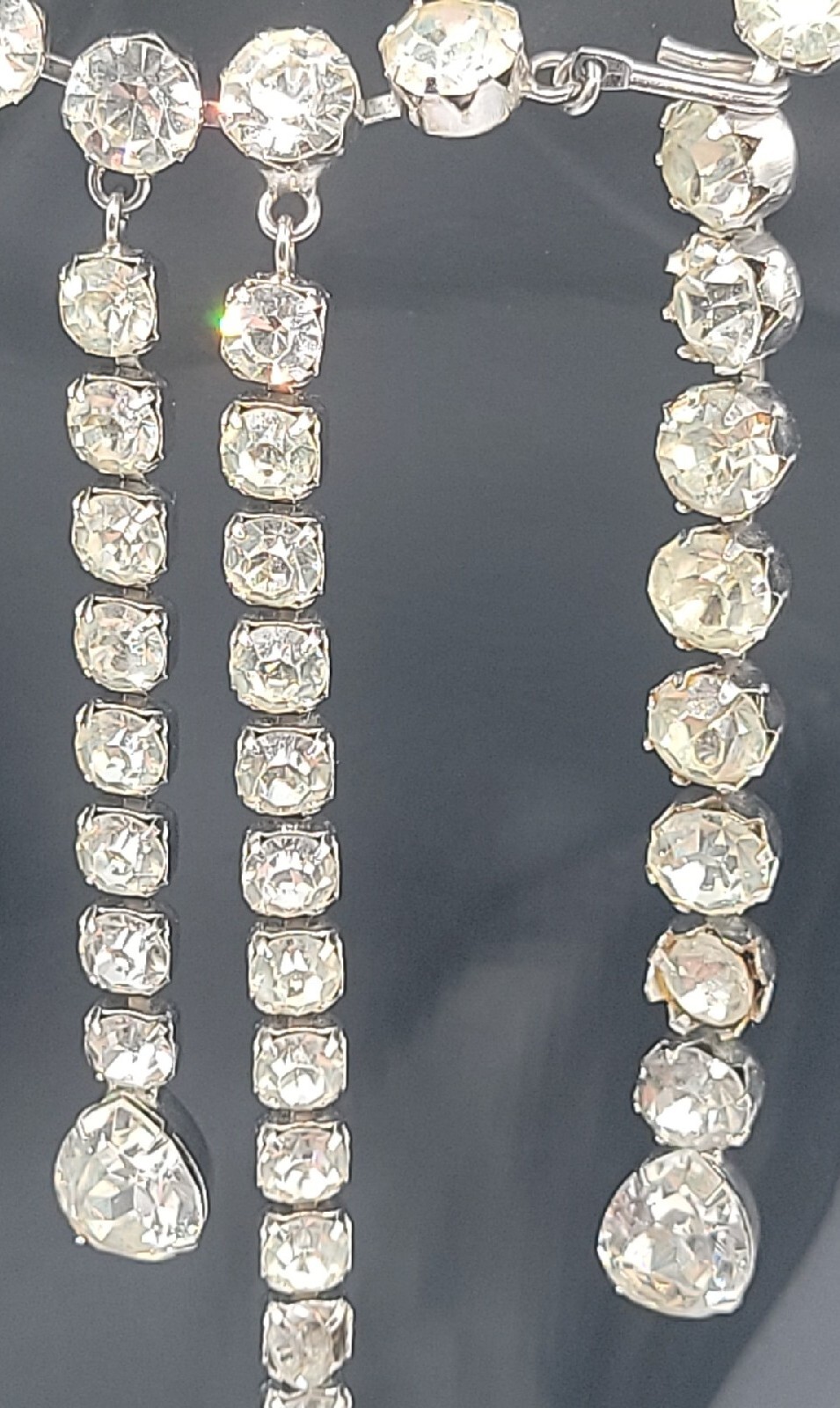 1950s Rare Original By Robert Paste Necklace 34" Pro… - Gem