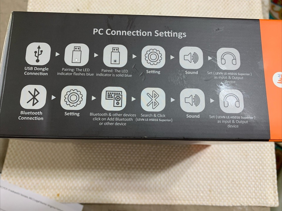 Bluetooth Headset Levin LE-HS016 Superior OB | eBay