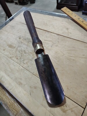 Antique Unmarked 2" Woodworking Gouge Chisel Millwright Lathe | eBay