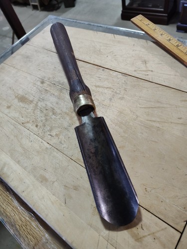 Antique Unmarked 2" Woodworking Gouge Chisel Millwright Lathe | eBay