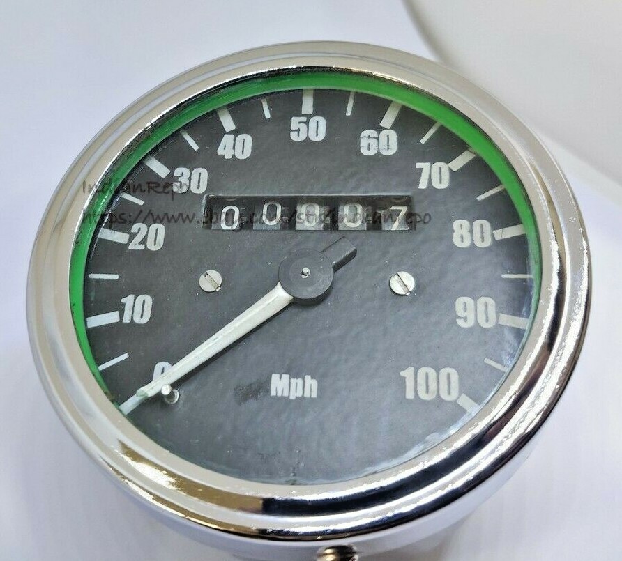 SPEEDOMETER 100 MPH for INDIAN MOTORCYCLE; PART NUMBER : 76122 | eBay