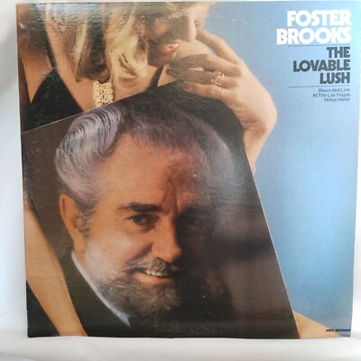 Vintage Foster Brooks – The Lovable Lush LP Vinyl Record [MCA-514] 1973 ...