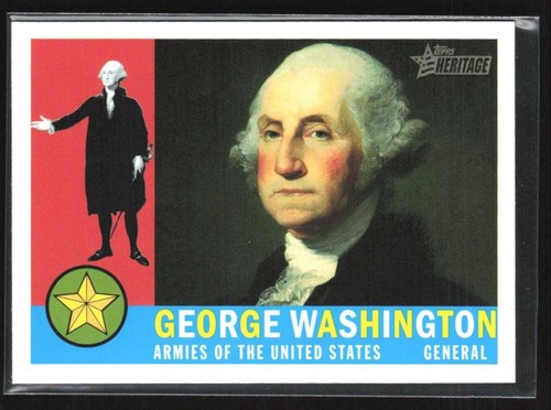 George Washington 2009 Topps American Heritage B #1 | eBay