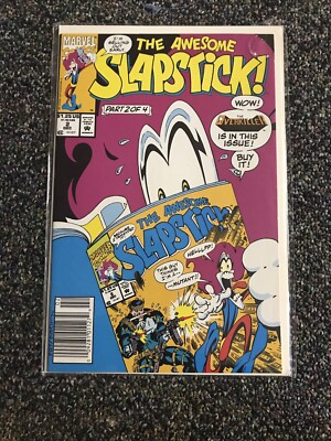 SLAPSTICK #2 Low Print run Rare Newsstand Deadpool Mercs For Money ...