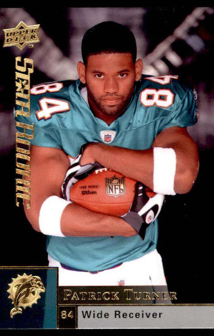 2009 Upper Deck #290 Patrick Turner Miami Dolphins Rookie RC | eBay