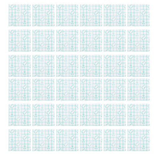 100pcs Paper Cosmetic Mixing Tray Makeup Mixing Tray Hand Makeup Hand ...