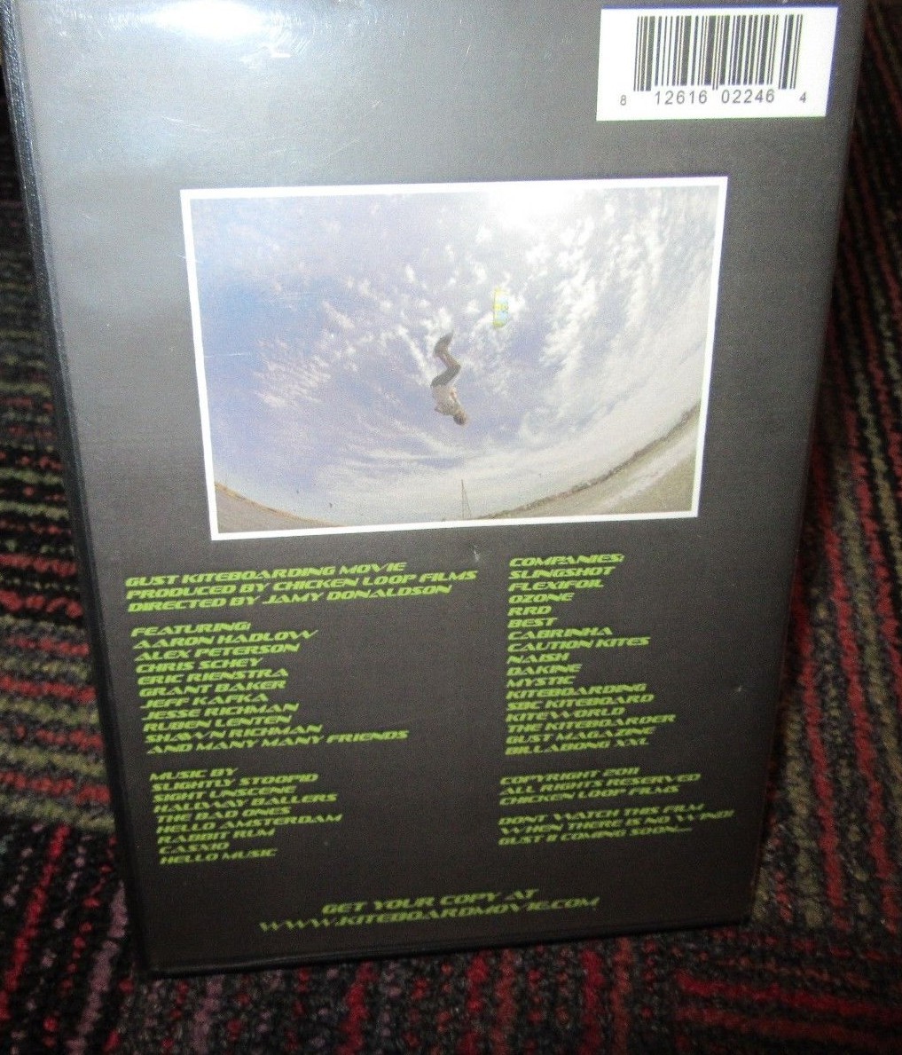 GUST: KITEBOARDING MOVIE, JAMY DONALDSON, SLINGSHOT,OZONE,& MORE, 2011 ...