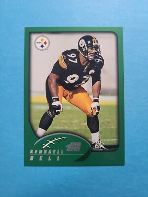KENDRELL BELL 2002 TOPPS FOOTBALL CARD # 150 G7466 | eBay