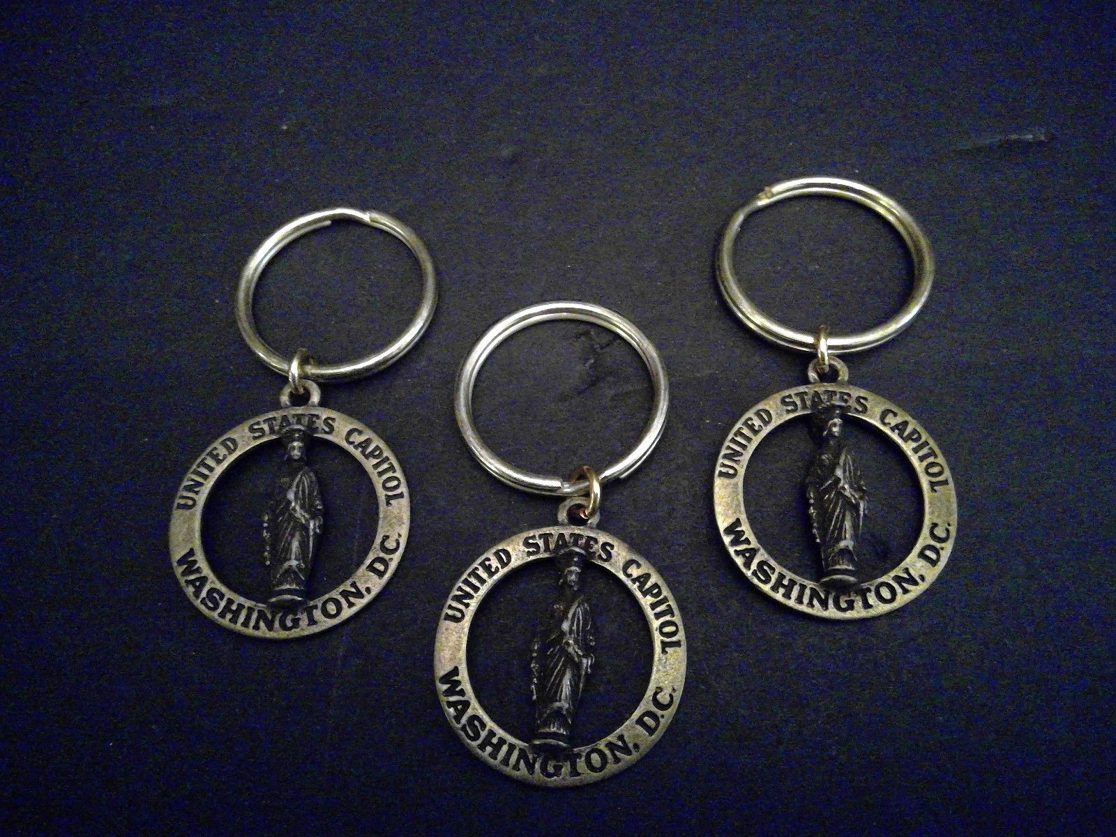 UNITED STATES CAPITAL WASHINGTON D.C. HISTORICAL SOCIETY KEYCHAINS lot ...
