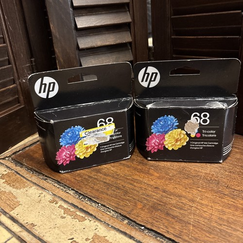 2 Pack HP 68 Tri-Color Ink Cartridges 7FP20TN EXP 5/26 196786390319| eBay