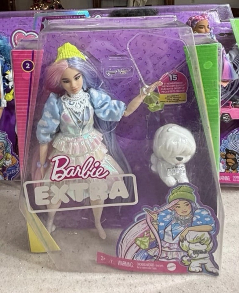 Barbie Extra Fashion Doll 5-Pack with 2 extra doll sets | eBay