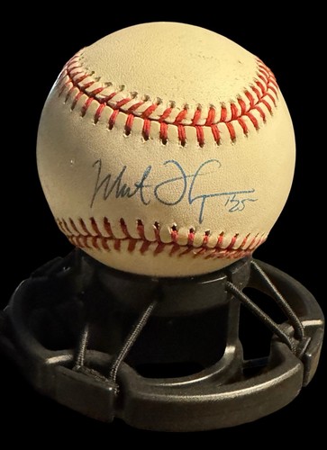 Milt Thompson Autographed Baseball - Beckett Certified | St. Louis ...