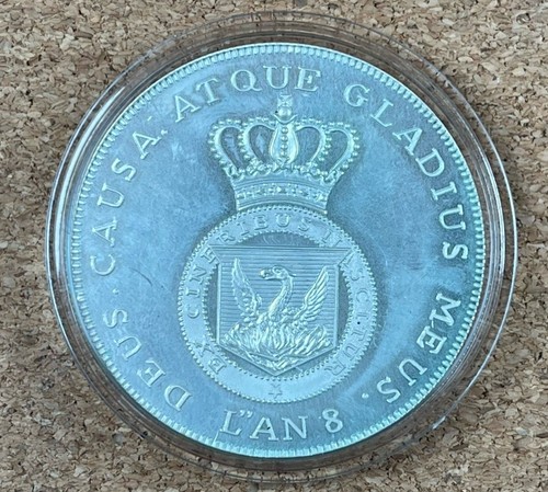 HAITI 1811 L'AN 8 CROWN SILVER PROOF KING HENRI Silver Coin | eBay