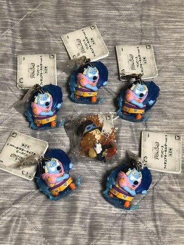 One Piece Figure Keychain Jinbe Sabo Bandai Japan Limited | eBay