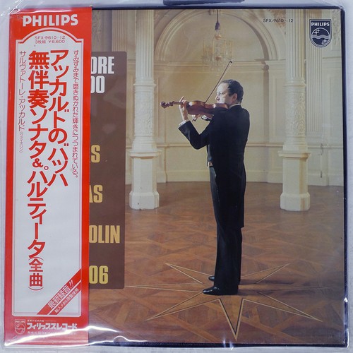 SALVATORE ACCARDO BACH: UNACCOMPA PHILIPS SFX9610 Japan 3LP | eBay