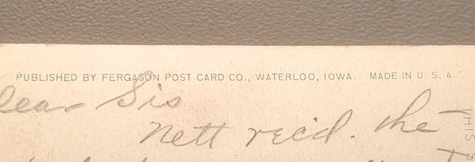 1916 Picture Postcard ~ C. Jansen's Jewelry Store In Davenport, Iowa ...