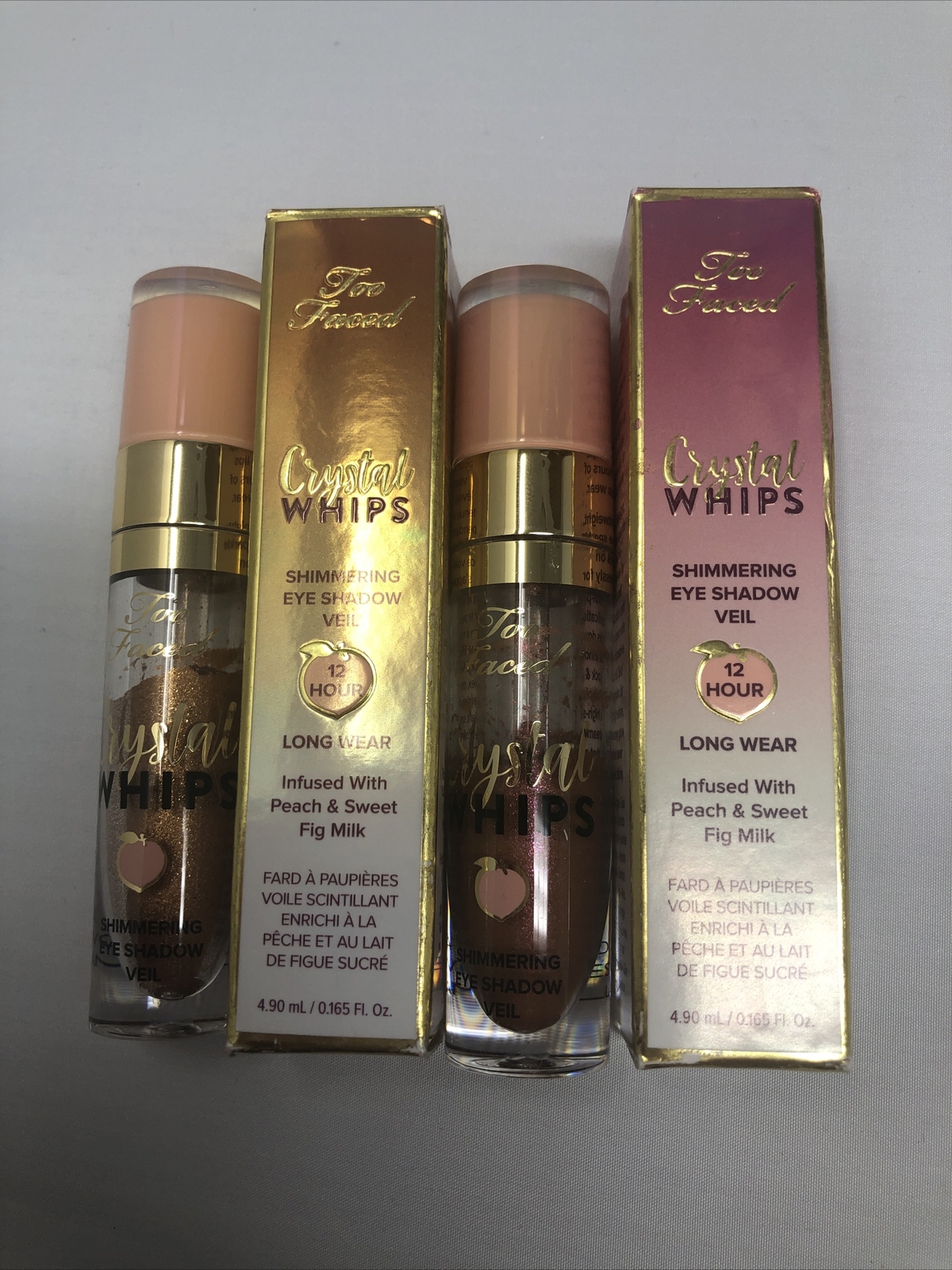 Lot Of 2 Crystal Whips Shimmering Eye Shadow Veil *It’s Lit & Turn Up ...