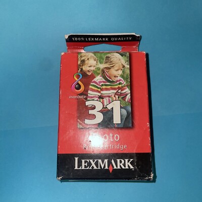 Lexmark #31 Color Ink Cartridges GENUINE NEW Sealed Box 18C0031 | eBay