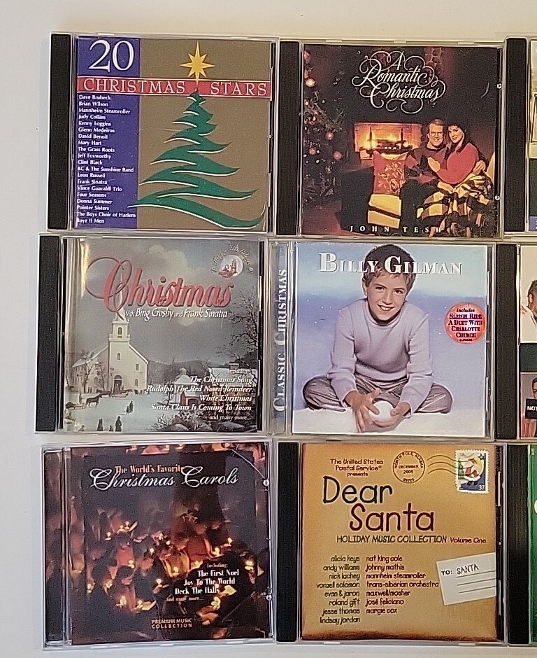 12 CD Lot Toys For Tots Christmas Classics Usher Bing Crosby Frank ...