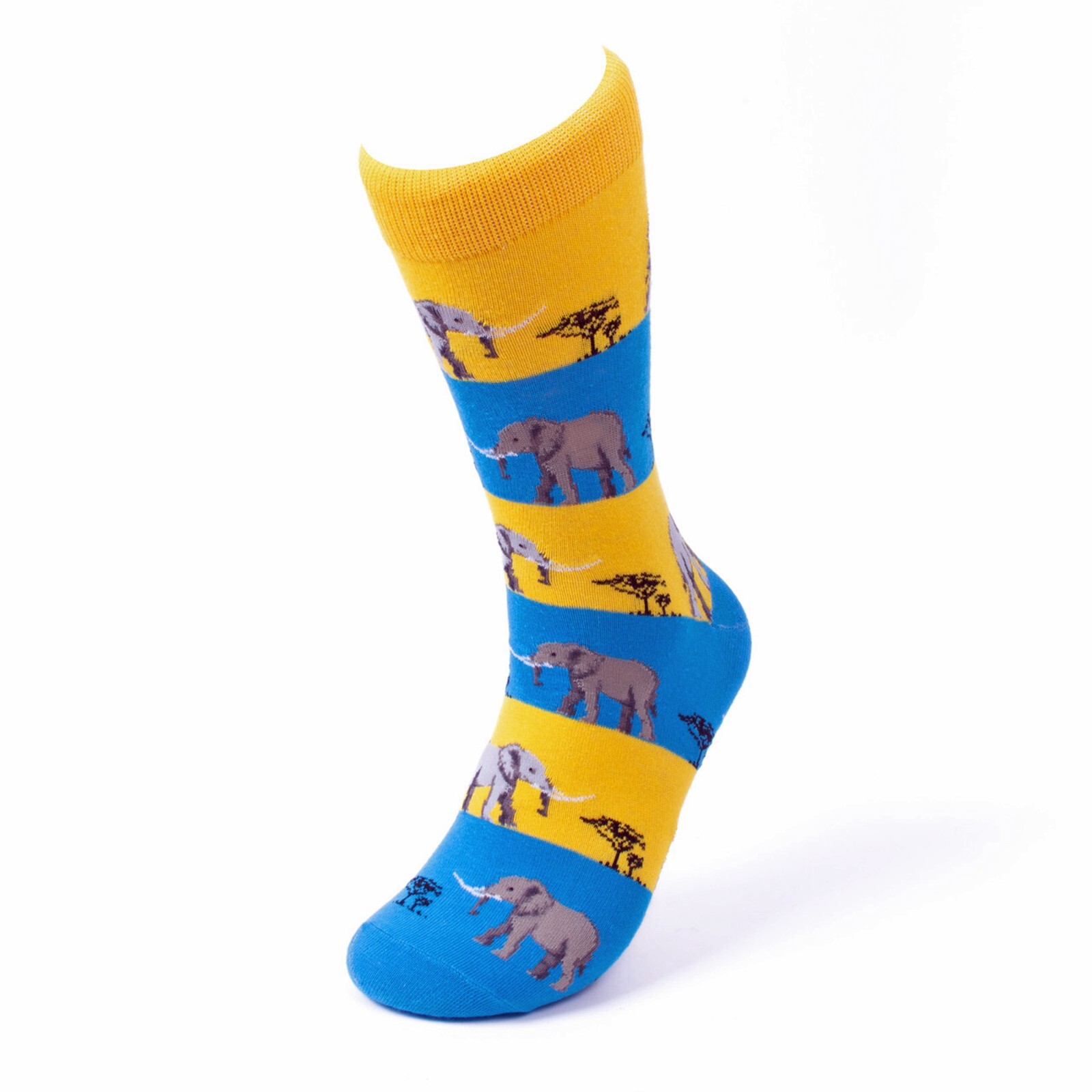 Elephant Novelty Socks, Mens Elephant Socks, Crazy Men's Socks, Animal ...