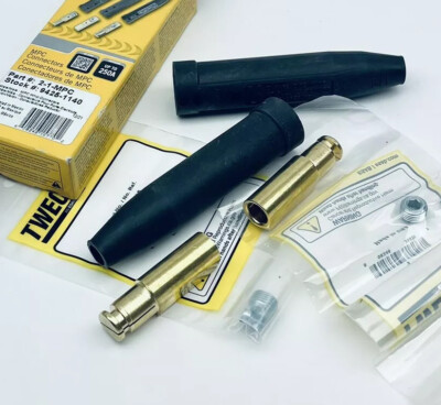 LOT OF 2, TWECO MALE - MPC WHIP CONNECTORS PART# 2-1-MPC STOCK# 9425 ...