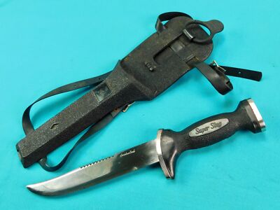 Vintage US Japan Made Super Stag Numbered Diving Diver Knife w ...