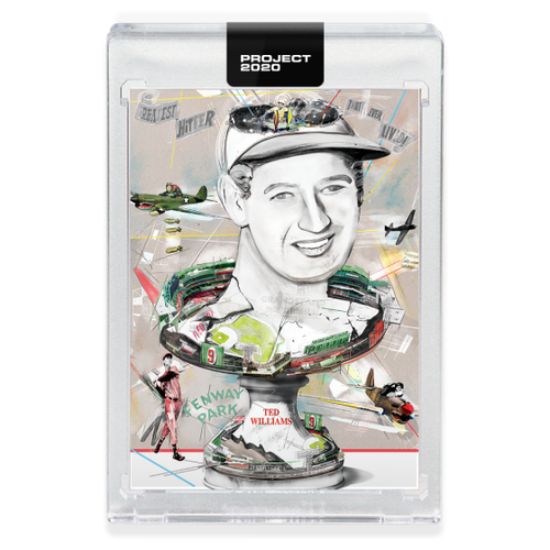 Topps PROJECT 2020 Card 158 - 1954 Ted Williams by Andrew Thiele | eBay