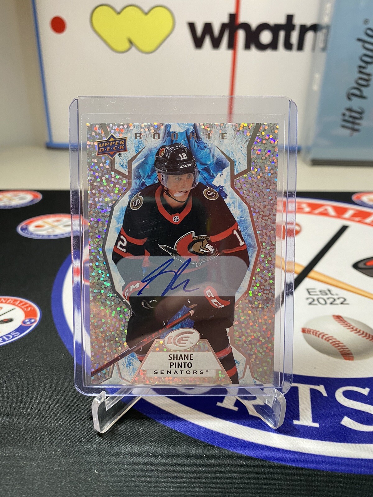 2021-22 Upper Deck Ice Shane Pinto White Snowflake Autograph #142 | eBay