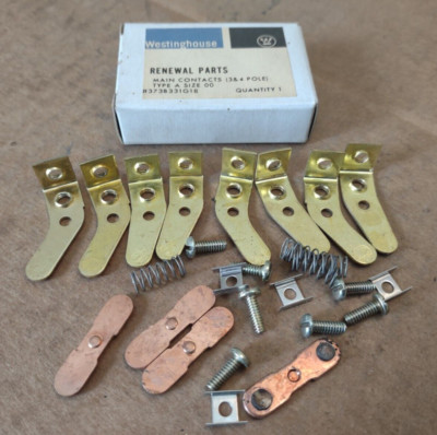 Westinghouse Contact Kit Size 00 3 & 4 Pole 373B331G18 NIB | eBay