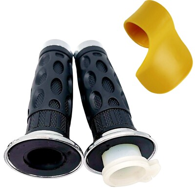 Handlebar Twist Throttle Hand Grips ATV Handle bar Grips for Thumb ...