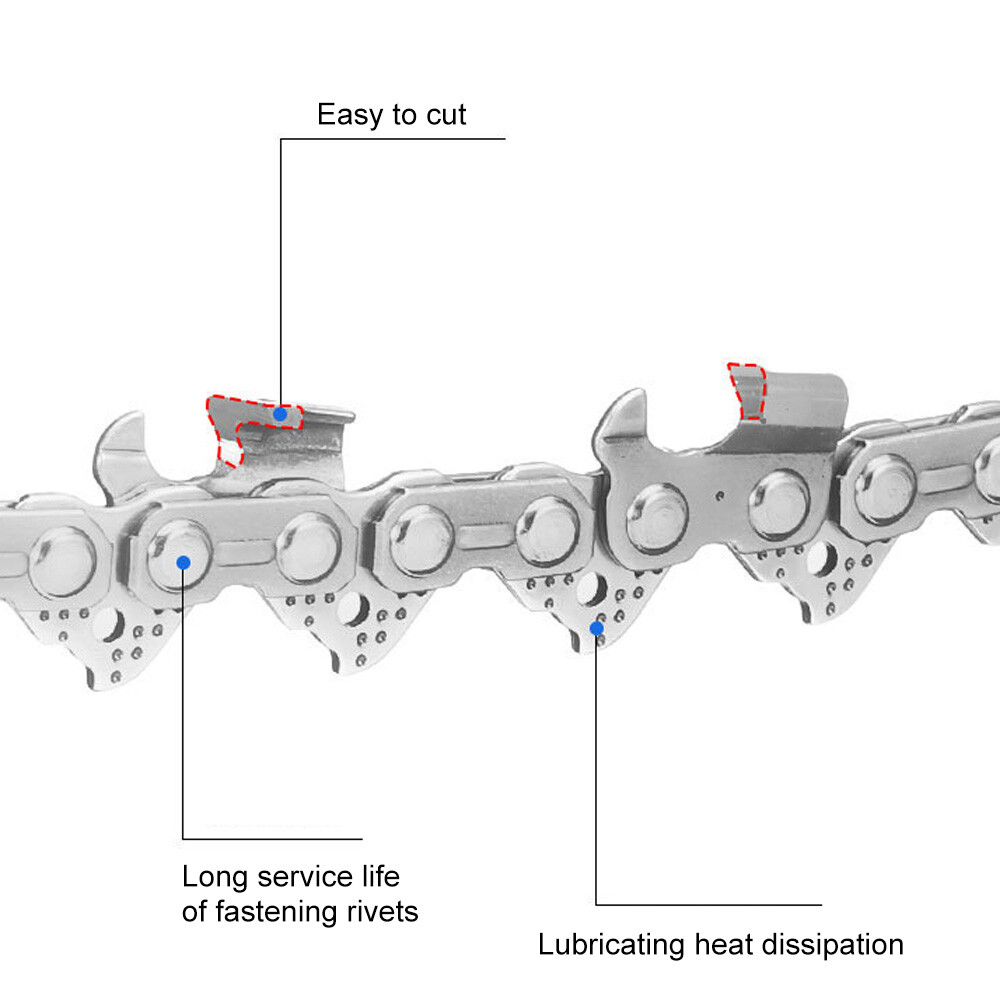 720DL 20" 3/8 Tungsten Carbide Chainsaw Chain Fit For Stihl Husqvarna ...
