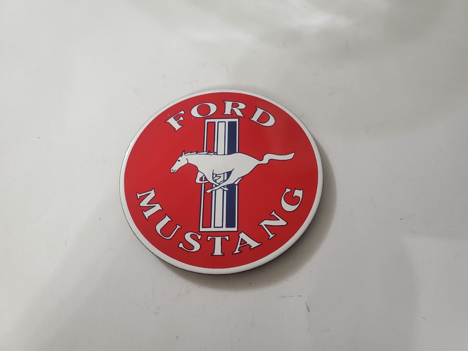 VINTAGE FRIDGE MAGNET FORD MUSTANG EMBLEM, LOGO | eBay