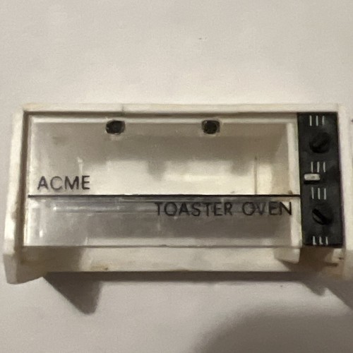 acme toaster oven magnet Missing Handle And Bottom | eBay