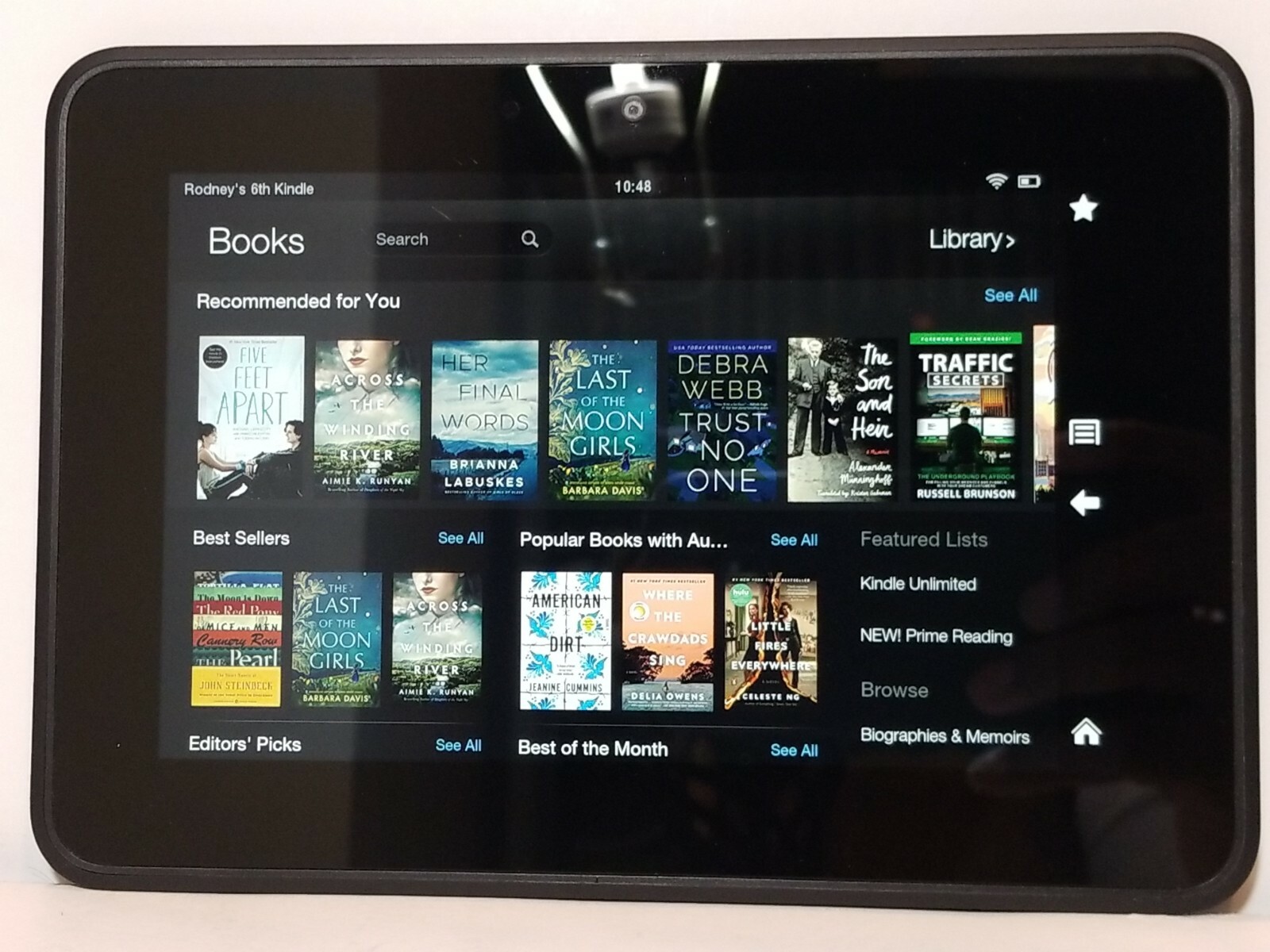Amazon Kindle Fire HD 7 (2rd Gen) 16GB, Wi-Fi, 7in - Model# X43Z60 w ...