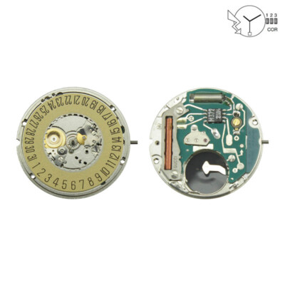 Genuine ETA 555.415 3 Hands Gold Date at 6 (Same as 955.412) Gucci (No ...