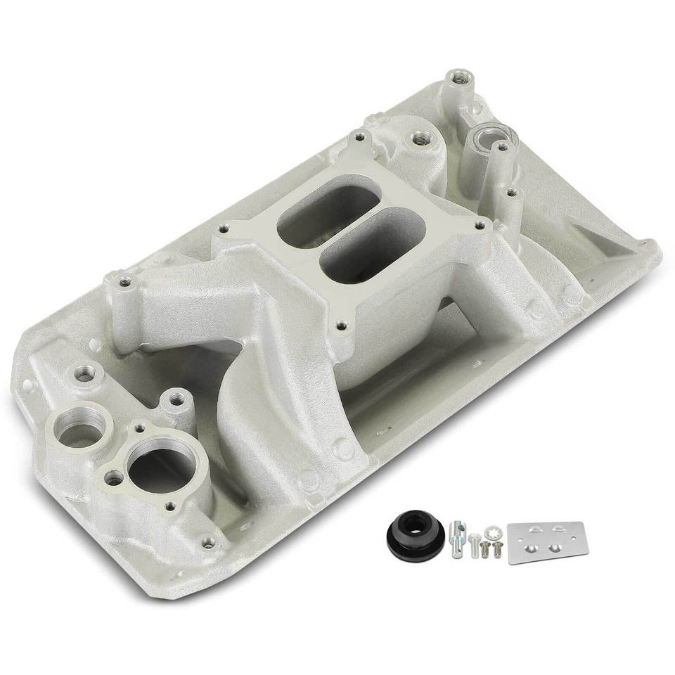 A-Premium Small Block Air Gap Dual Plane Intake Manifold for AMC Jeep ...