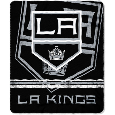 Licensed Hockey Los Angeles LA Kings Fleece Throw Blanket 50" x 60" | eBay