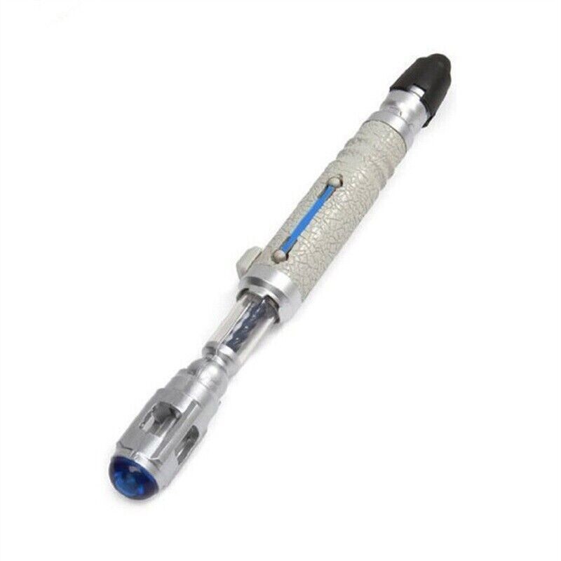 DOCTOR WHO 10th Doctor Sonic Screwdriver Ultraviolet Light & Pen Tool ...