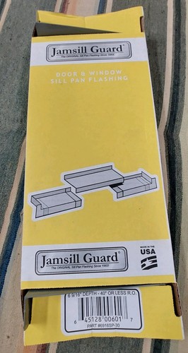~ Jamsill Guard Window & Door Weather Sill Pan Flashing NIB Never Use ...