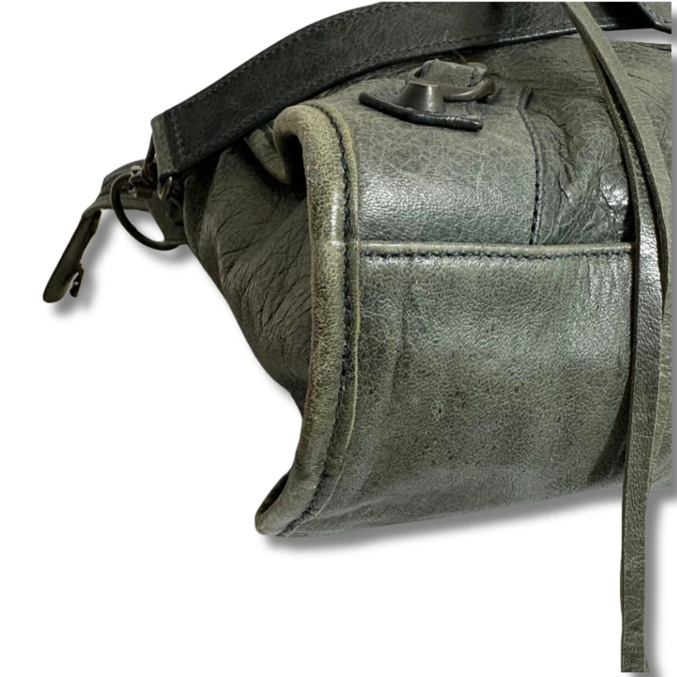 BALENCIAGA The City 2way Shoulder Hand Bag Leather Y2K 115748 ...