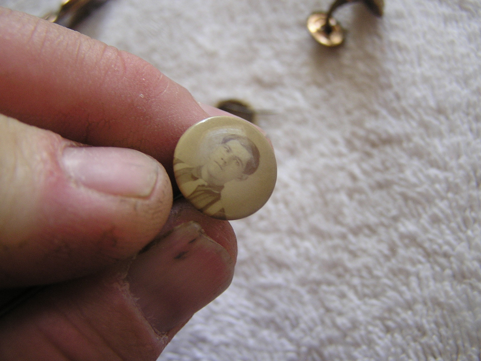 Antique Victorian Mourning Jewelry Lot Double Brooch pin Hat Pin ...